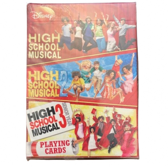 Marvel | Games | Newsealed High School Musical 3 Playing Cards Disney ...